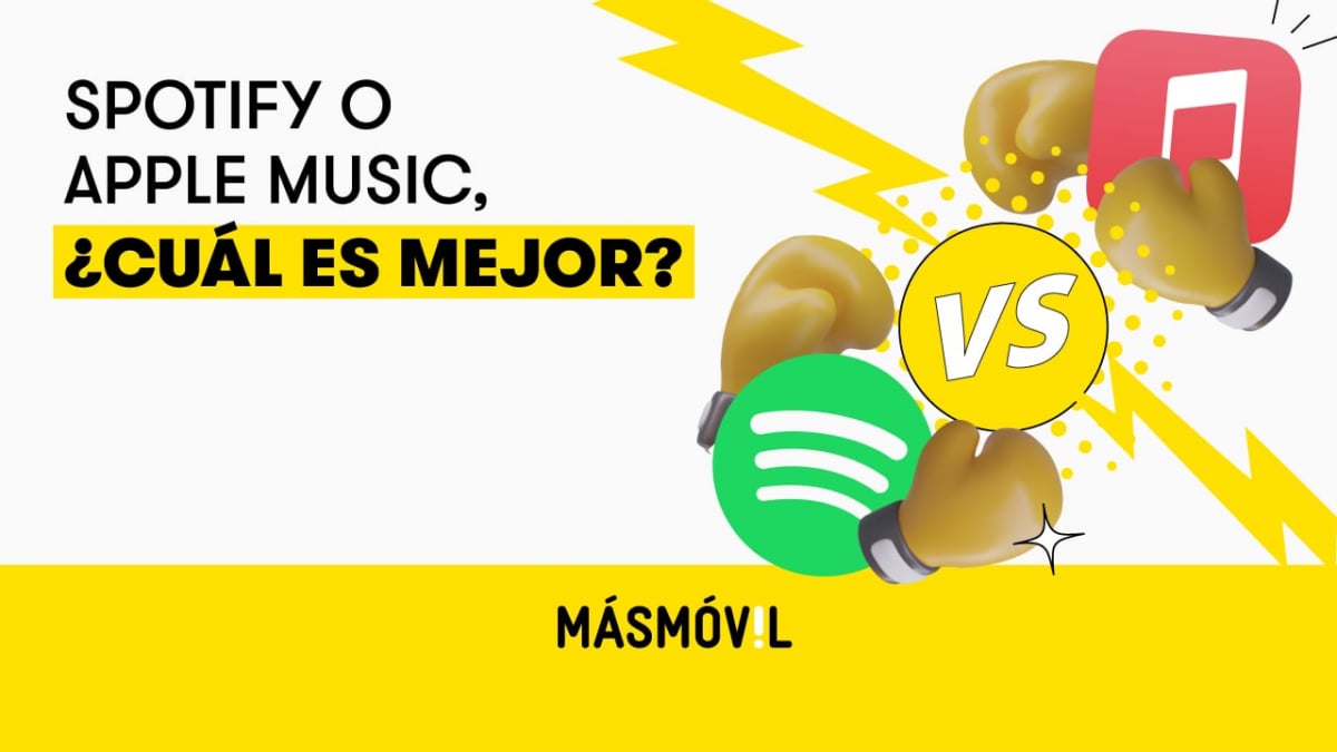 Spotify vs Apple Music: ¿cuál es mejor y qué diferencias hay? | MASMOVIL