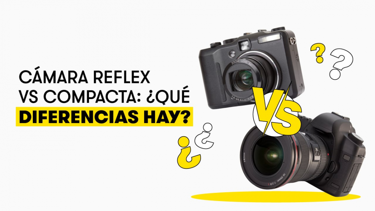 Cámara réflex vs cámara compacta: diferencias y cuál elegir | MASMOVIL