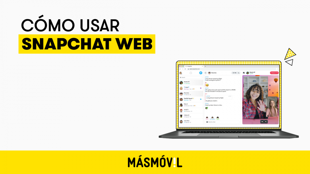 Cómo usar Snapchat Web en tu PC desde el navegador | MASMOVIL
