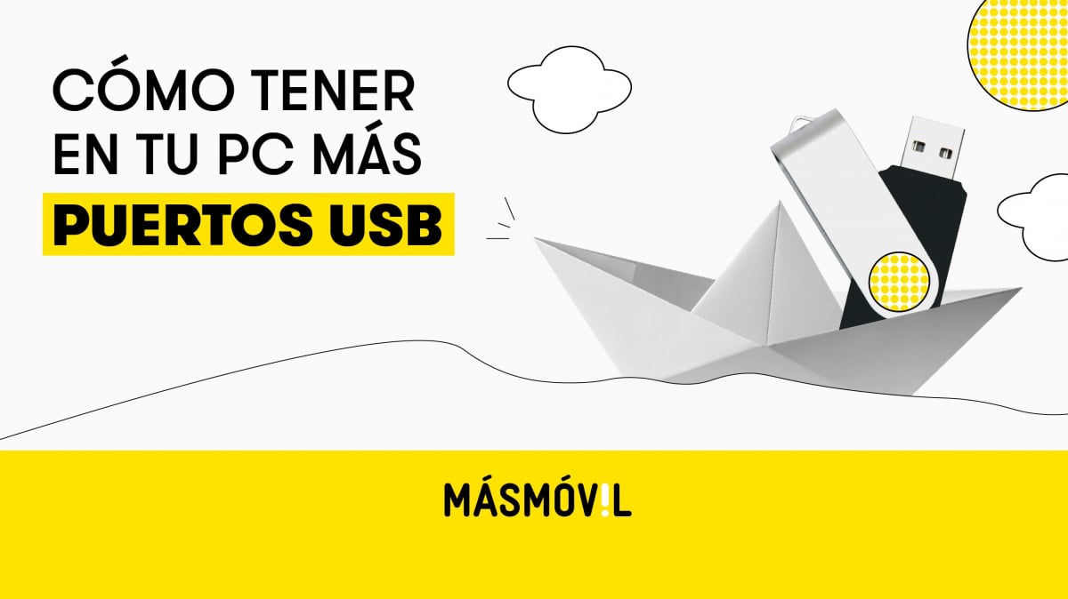 Cómo tener más puertos USB en el ordenador: guía básica | MASMOVIL